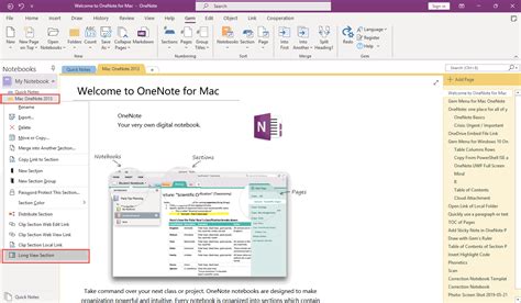 Image result for Section View OneNote 365