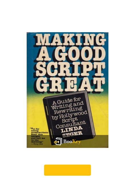 Image result for Making a Good Script Great Chapter 13