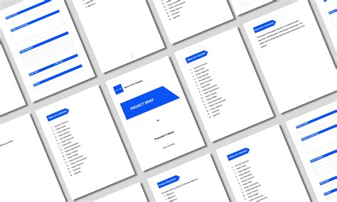 Image result for Project Brief Layout