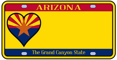 Image result for Arizona State License Plate
