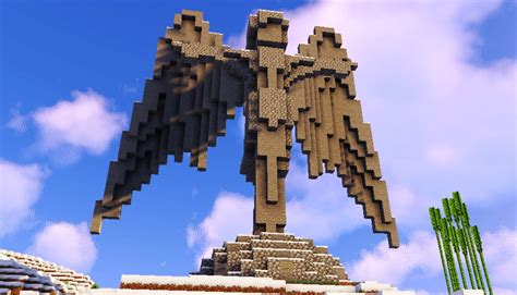 Image result for Small Simple Angel Statue Minecraft