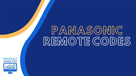 Image result for Programming Panasonic Remote Control