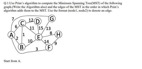 Image result for Prim S Algorithm Python
