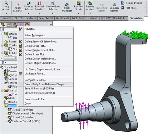 Image result for Deformed SolidWorks Simulation