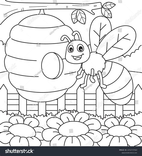 Image result for Spring Bee Coloring Pages