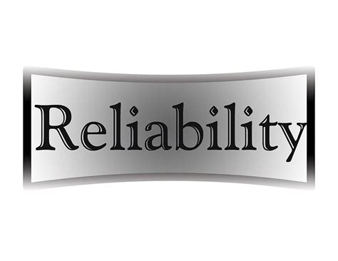 Image result for Picture Showing Reliability Examples