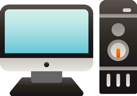 Image result for Desktop Computer Icon Vector