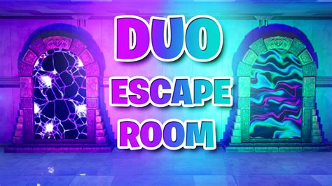 Image result for 2 Player Escape Room Fortnite Code