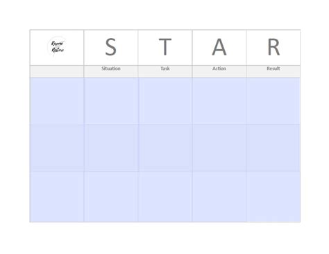 Image result for Star Method Worksheet PDF