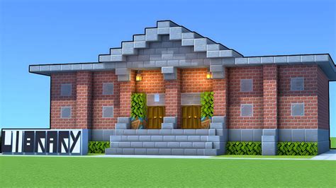 Image result for Creative Minecraft Library Builds