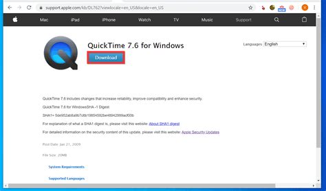 Image result for QuickTime Update