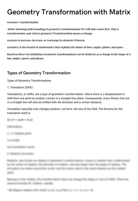 Image result for Matrix Geometry