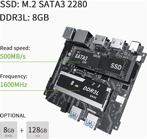 Image result for Bee Link Mini PC Gk35 RAM Upgrade