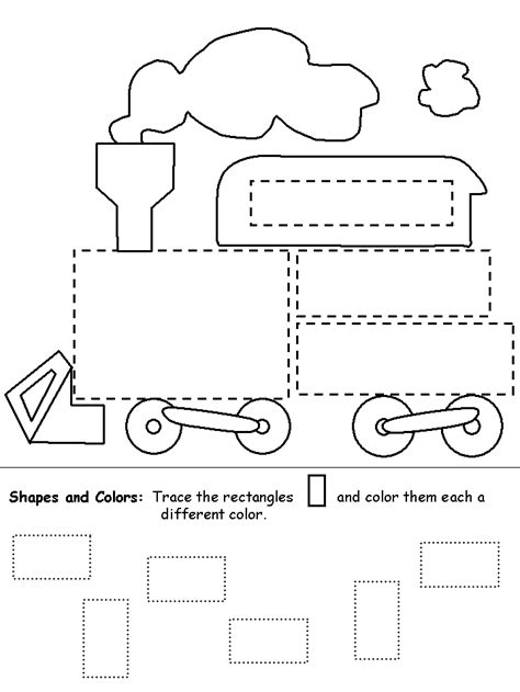 Image result for Rectangle Shape Worksheet
