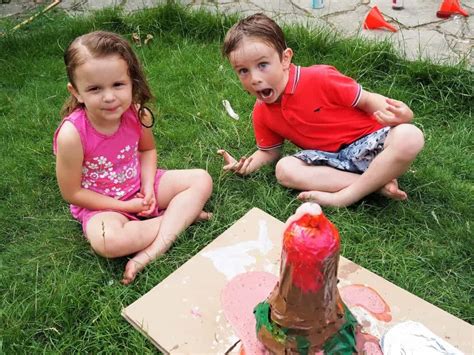 Image result for How to Make a Volcano Eruption Using a Cup