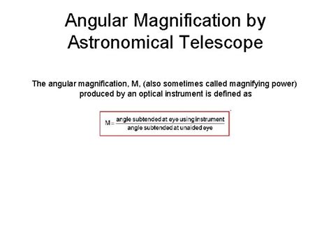 Image result for Angular Magnification