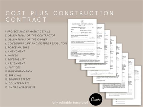Image result for Cost Plus Contract Benefits Example