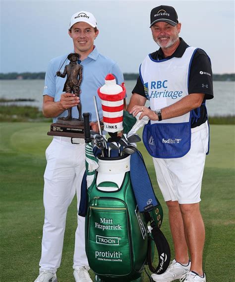 Who is Matt Fitzpatrick caddie?