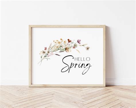 Image result for Hello Spring Printable Images