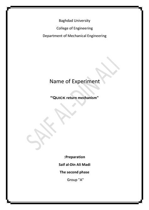 Image result for Quick Return Mechanism