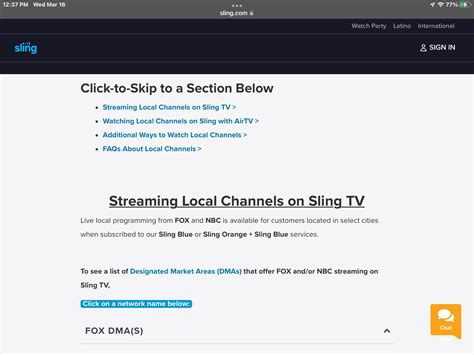 Image result for Sling.com Locals