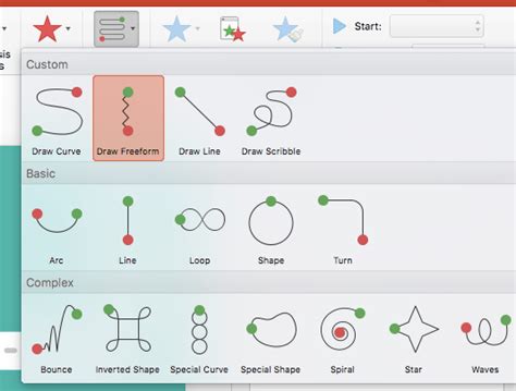 Image result for PowerPoint Animation Path Multiple Stops