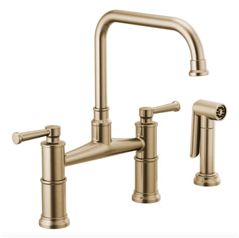 8 Best Kitchen Bridge Faucets from Modern to Traditional! - I Spy Fabulous