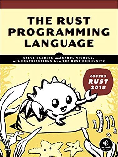 Image result for The Rust Programming Language Book