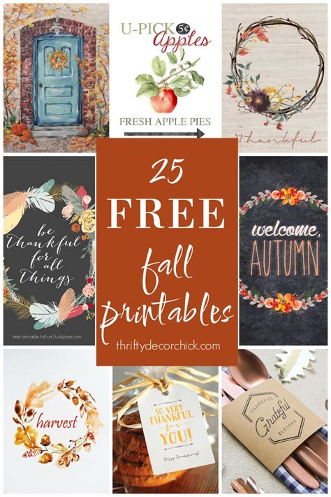 Image result for Free Fall Printables