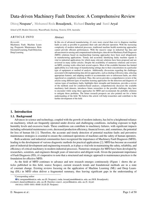 Image result for Data-Driven Fault Detection
