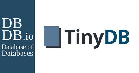 Image result for Tutorial TinyDB