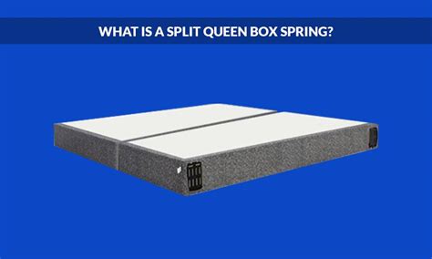 Image result for Split Queen Box Spring Only