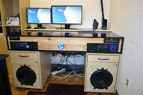 Image result for Built in Computer Desk