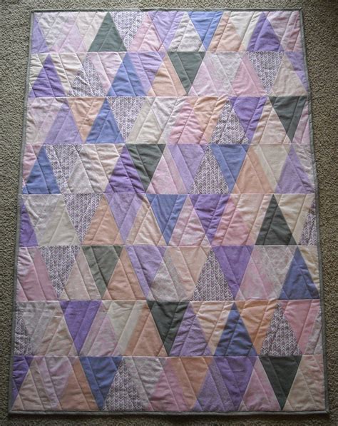 Image result for Triangle Baby Quilt Pattern