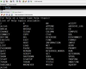 Image result for SQL Developer Command Line