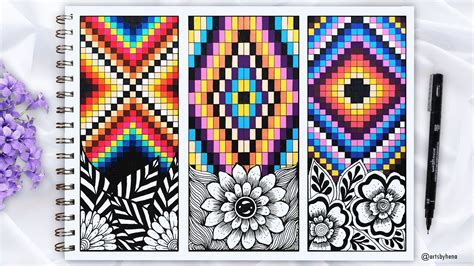 Image result for How to Draw Patterns Design