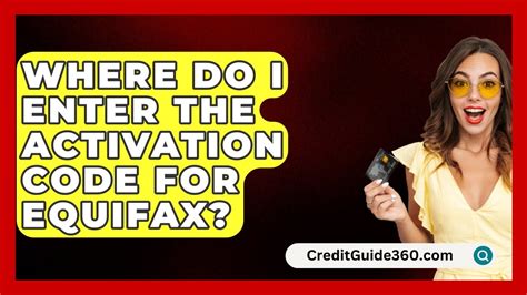 Image result for Equifax Enter Activation Code