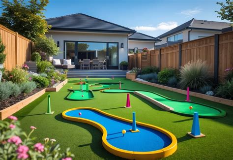 Image result for BackYard Mini Golf Course