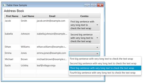 Image result for JavaFX Combo Box Style