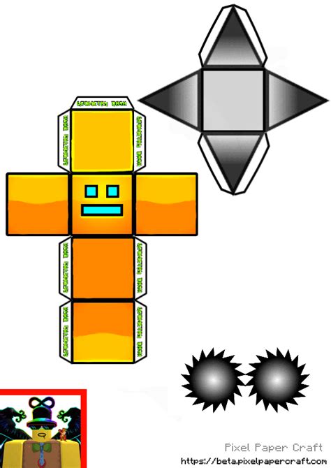 Image result for Geometry Dash Papercraft