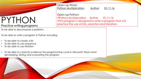 Image result for Learning Python GCSE