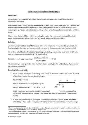 Image result for Physics Uncertainty Questions