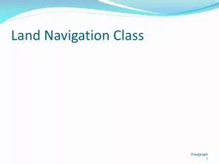 Image result for Land Navigation Training PowerPoint