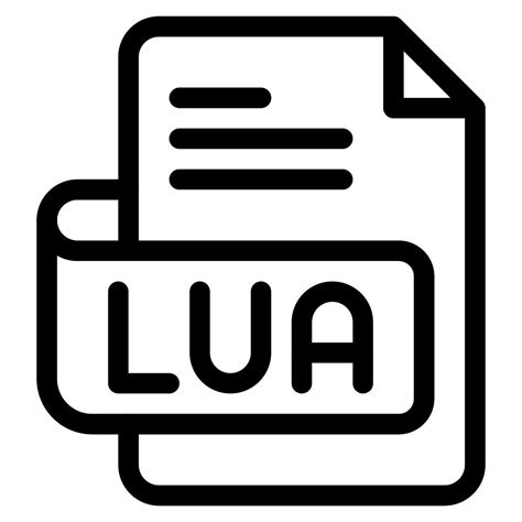 Image result for Lua Programming Language Icon Black