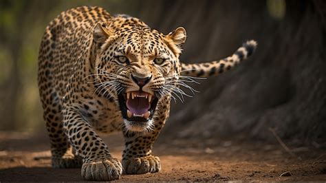 Image result for Angry Leopard