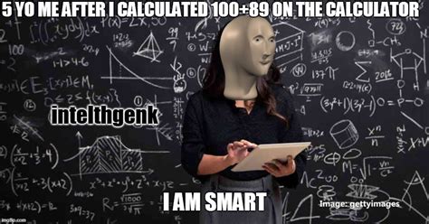 Image result for Calculation Meme Transparent