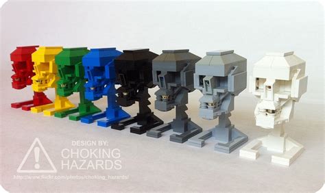Image result for LEGO Skull Tutorial
