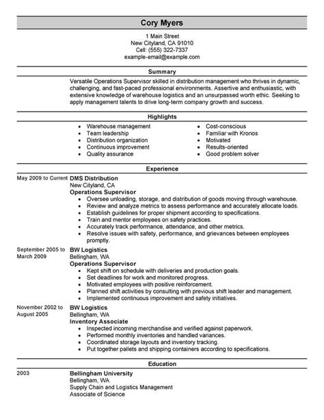 Image result for Shift Manager Resume Example