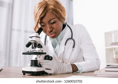 Image result for Looking through Microscope
