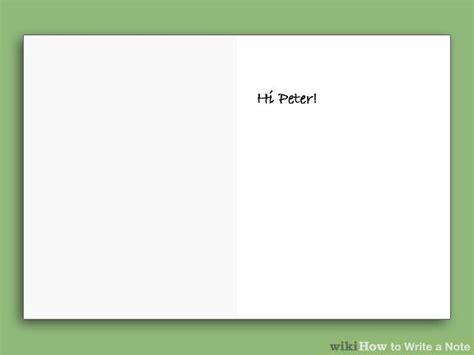 Image result for Write a Note For